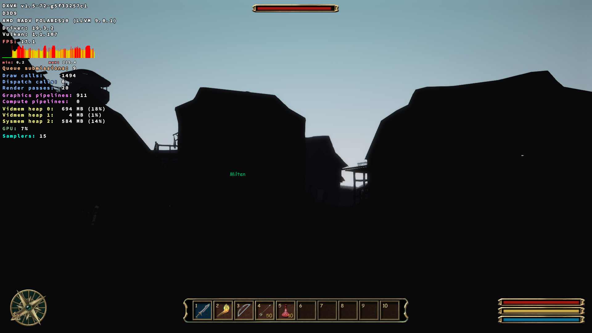 [d3d9] Gothic 3 CPT 1.75: all is black · Issue #1372 · doitsujin/dxvk ...