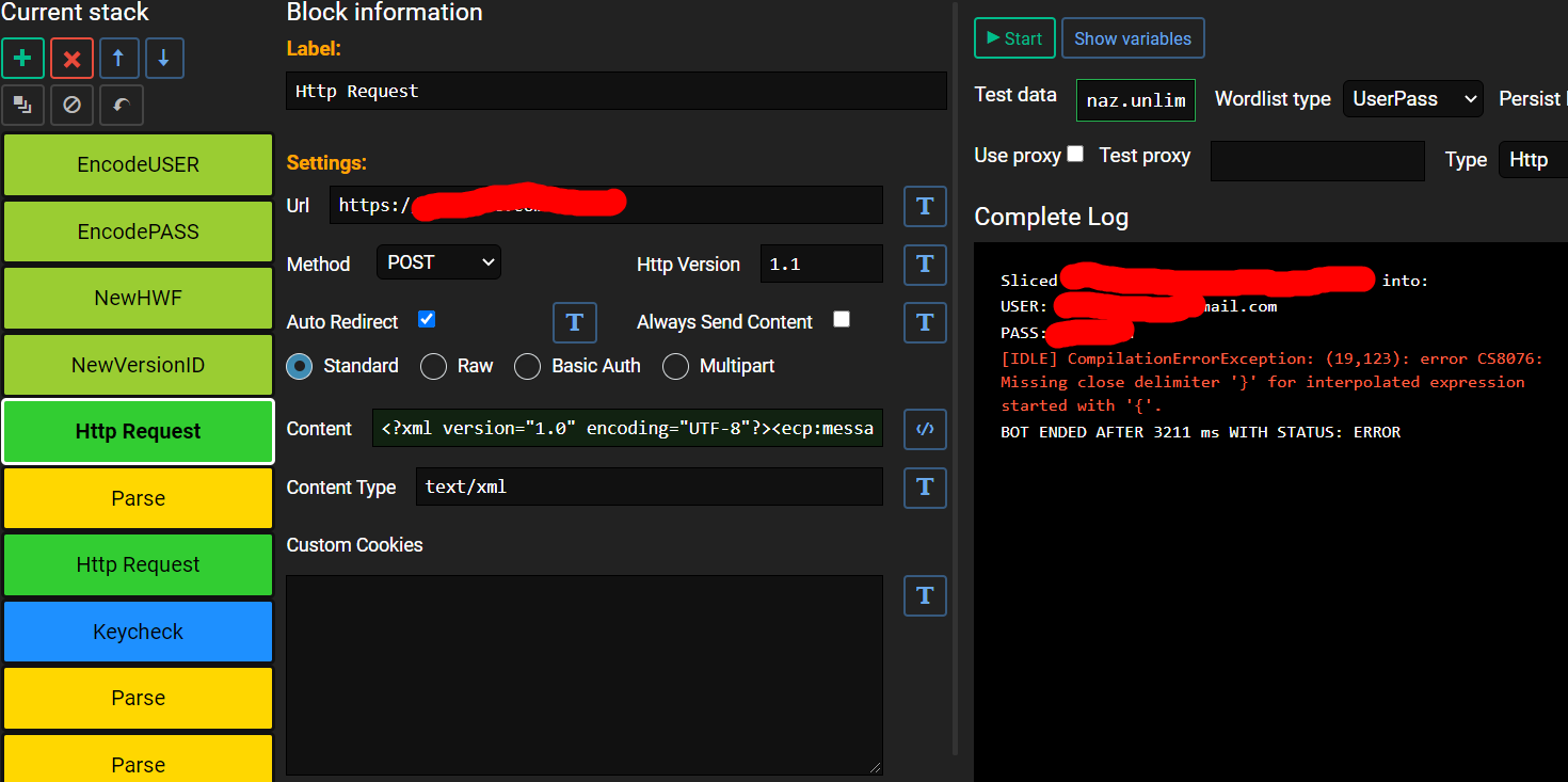 [BUG] The problem with XML as content type · Issue #62 · openbullet/OpenBullet2 · GitHub
