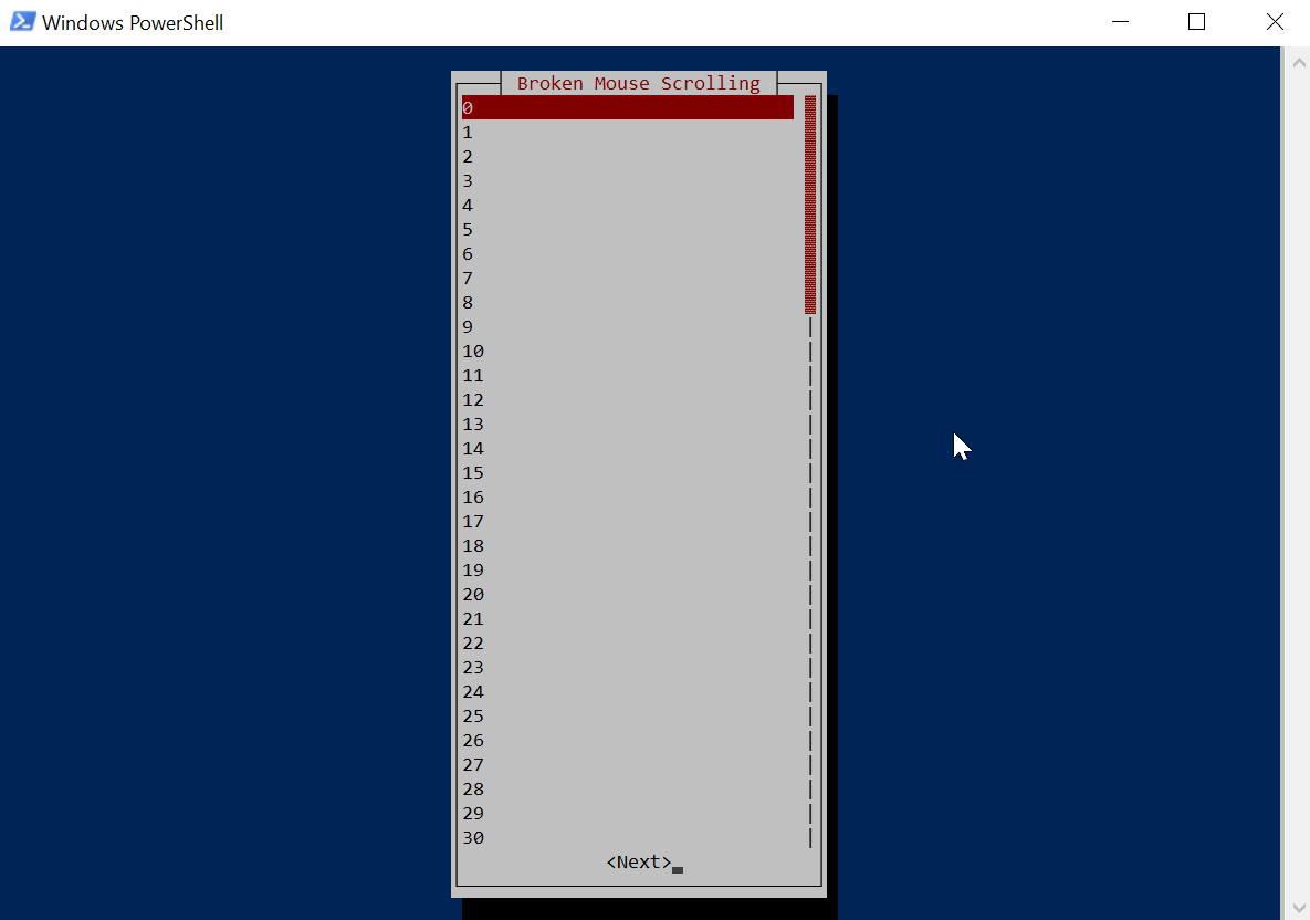 Scrollable SelectView issues inside LinearLayout · Issue #487 · gyscos/cursive · GitHub
