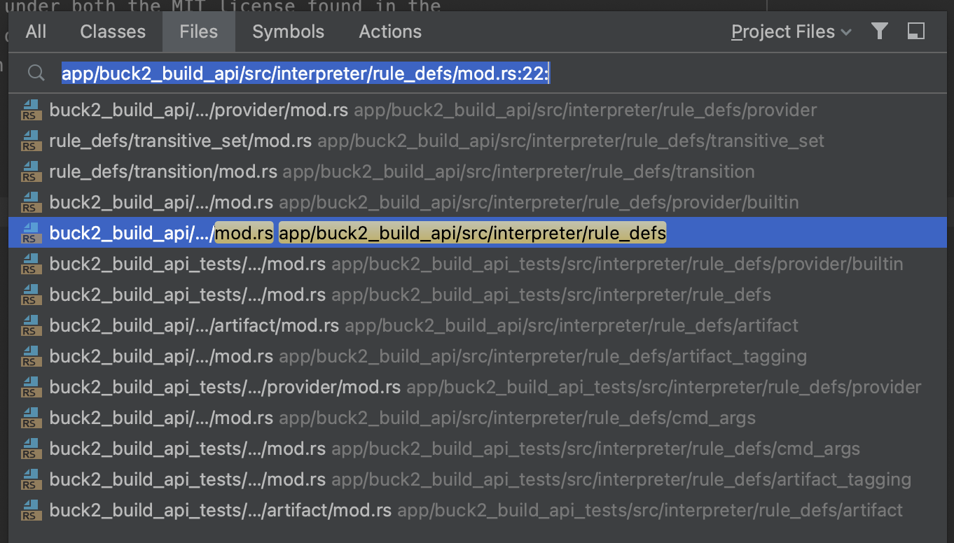 Navigate to file usually picks the wrong file · Issue #10454 · intellij-rust/intellij-rust · GitHub