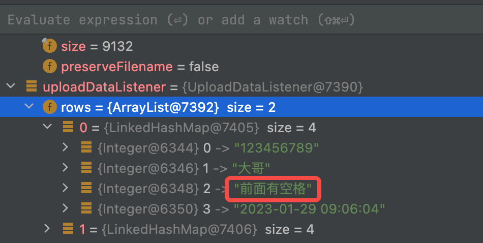 文件导入，单元格内容首尾是有空格的，代码读取后默认是没空格的 · Issue #2969 · alibaba/easyexcel · GitHub