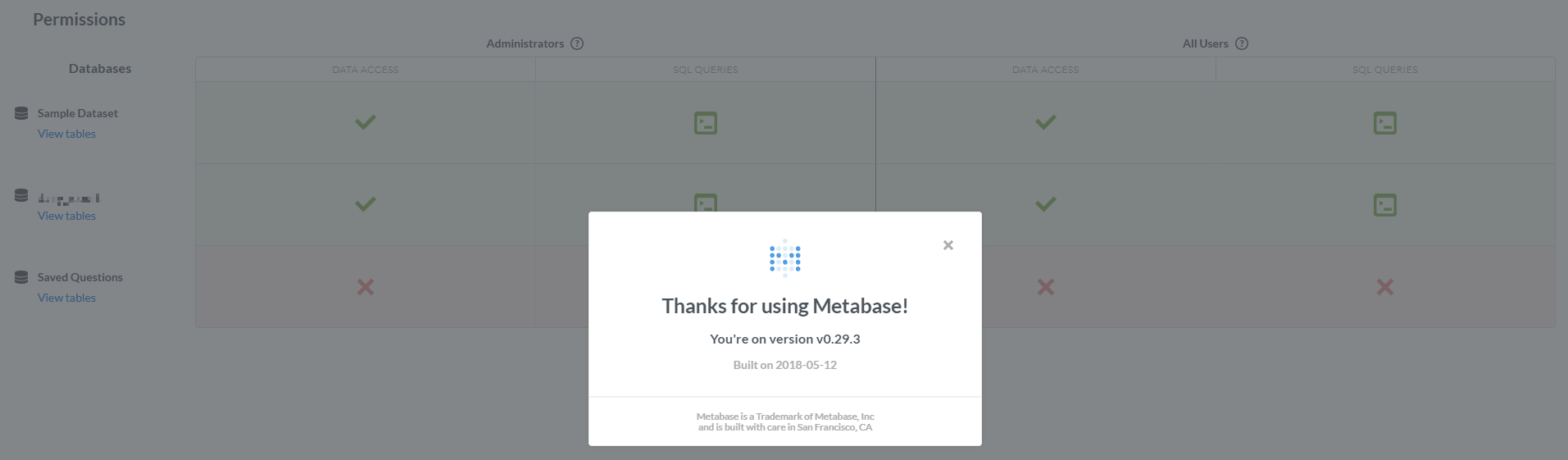 Can't edit the created question or dashboard · Issue #7822 · metabase/metabase · GitHub
