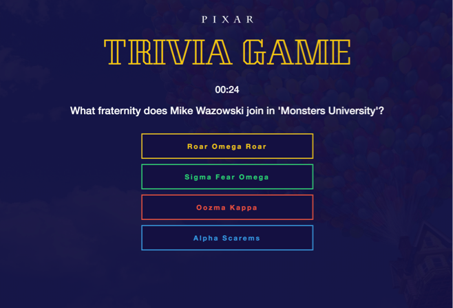 GitHub - chloechoudesign/Pixar-Trivia-Game