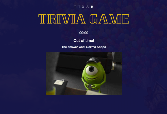 GitHub - chloechoudesign/Pixar-Trivia-Game