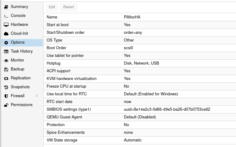 Home Assistant OS VM not booting · Issue #63 · pimox/pimox7 · GitHub