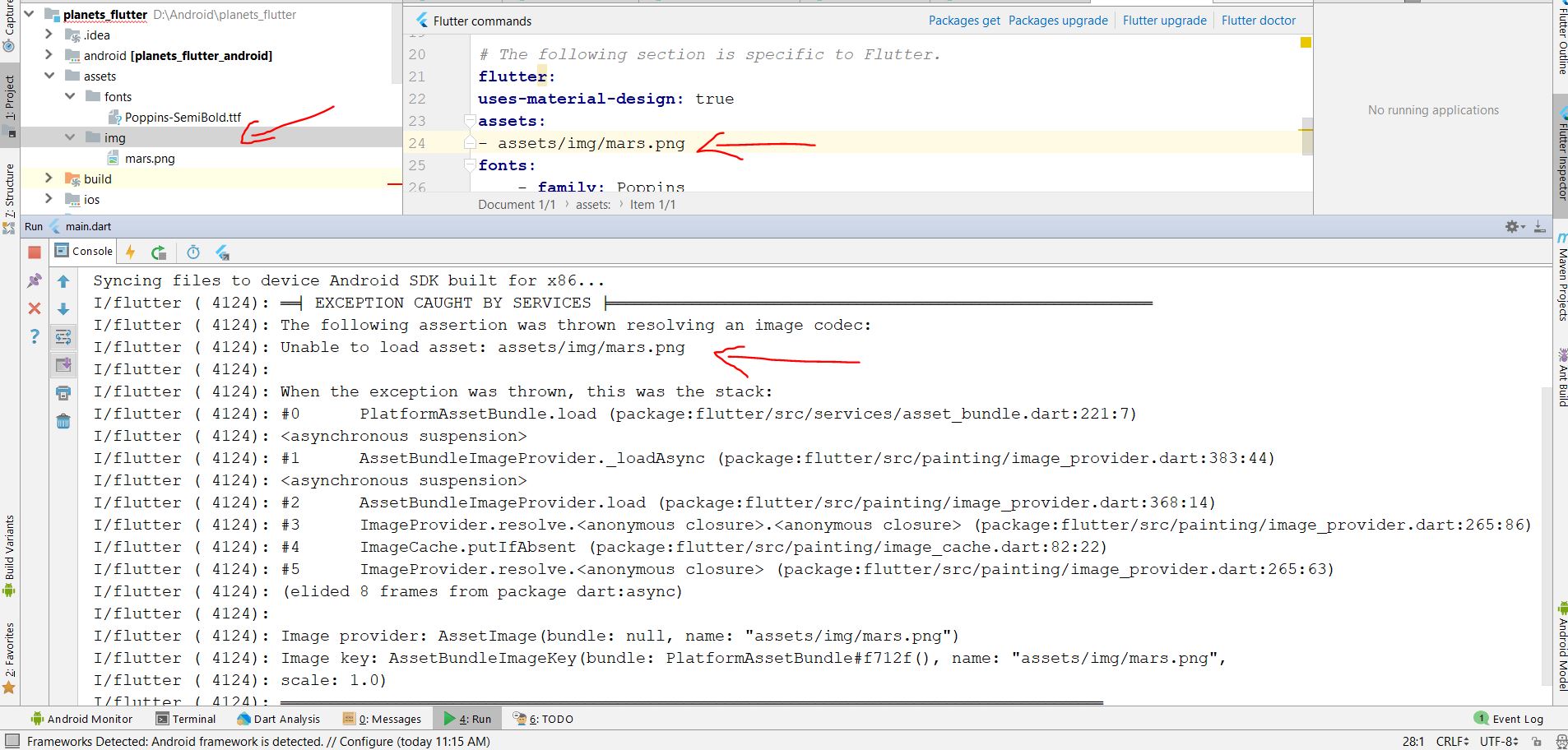 No image asset location found · Issue #17561 · flutter/flutter · GitHub