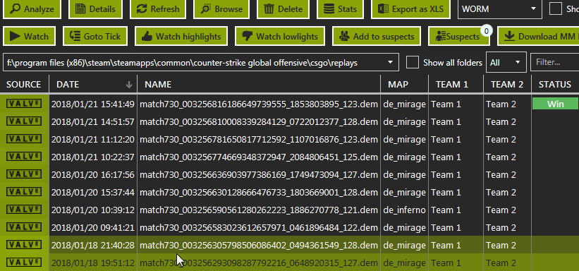 Multi-select doesn't work · Issue #278 · akiver/cs-demo-manager · GitHub
