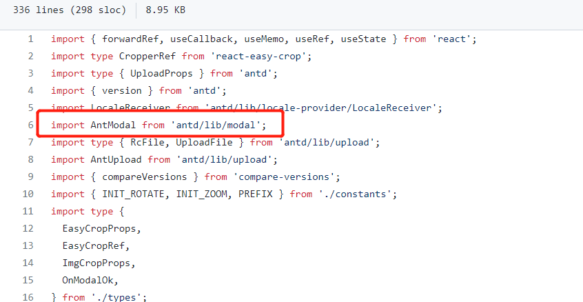 antd-img-crop中的Modal样式主题无法使用antd5全局化配置的 · Issue #224 · nanxiaobei/antd-img-crop · GitHub