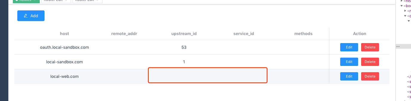 Routes 不是通过upstreamid 绑定方式添加的upstreams无法在ui上体现出来 · Issue 92 · Apacheapisix Dashboard · Github