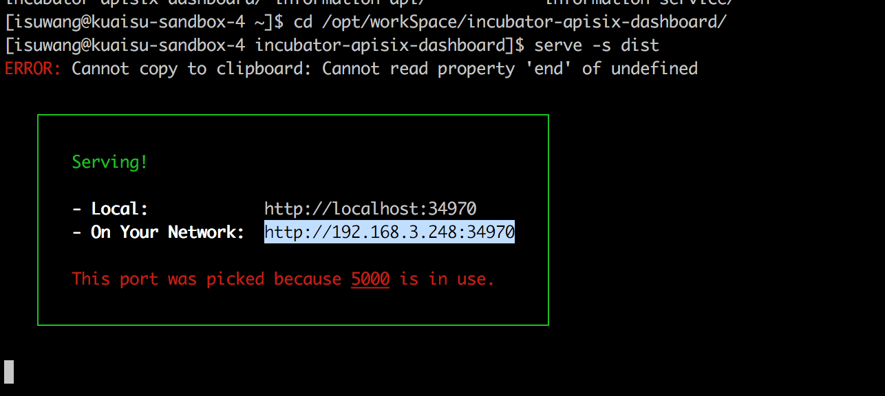 npm run build 后访问异常 · Issue #108 · apache/apisix-dashboard · GitHub