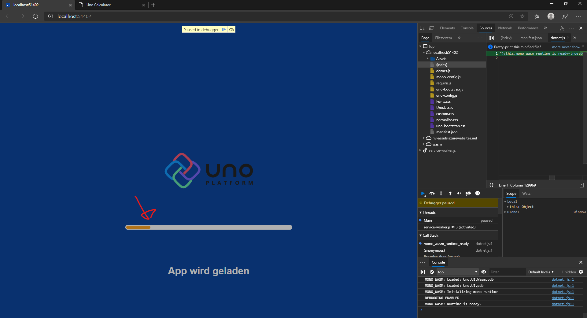 [Wasm] ProgressBar not working properly · Issue #2849 · unoplatform/uno · GitHub