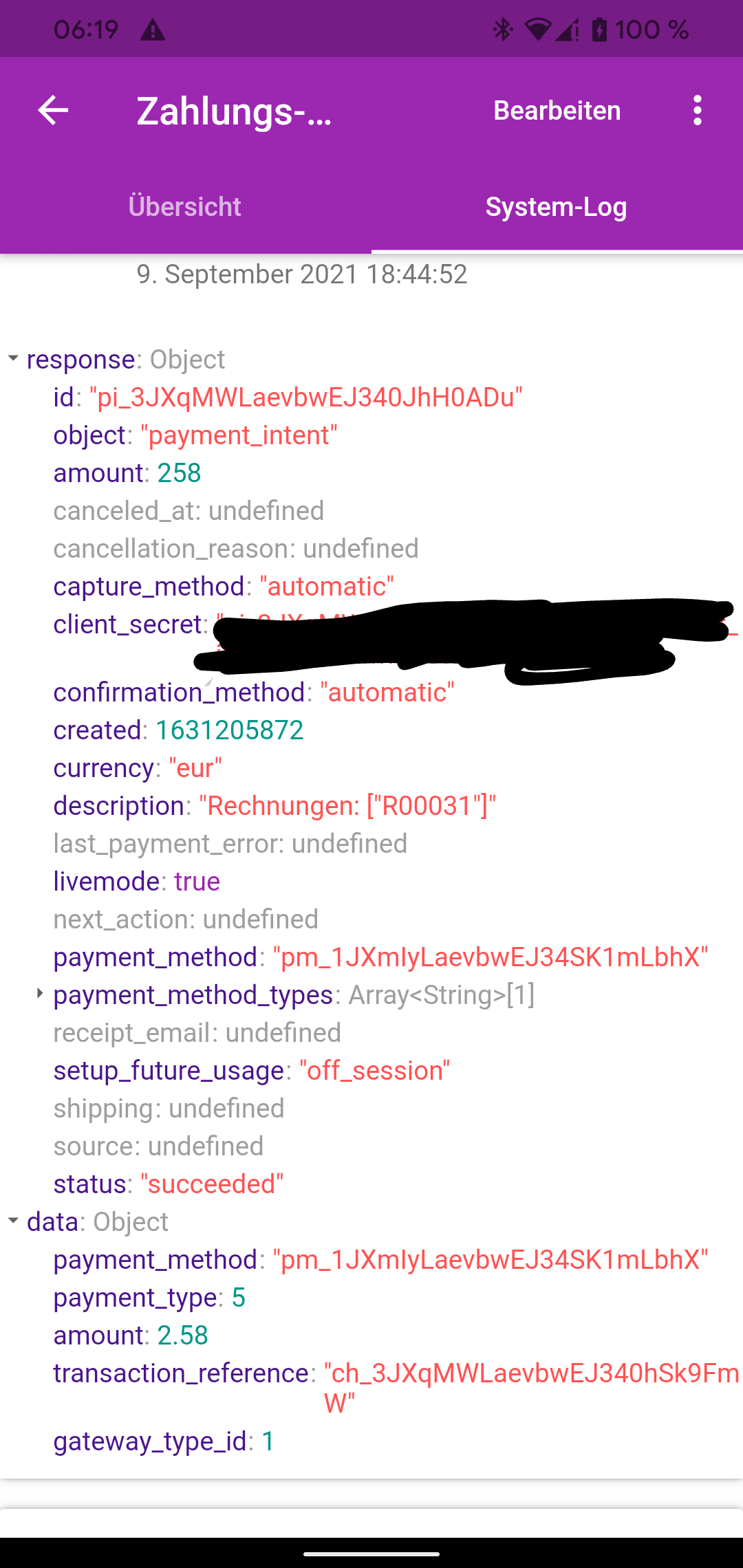 Stripe payment issue · Issue #6612 · invoiceninja/invoiceninja · GitHub