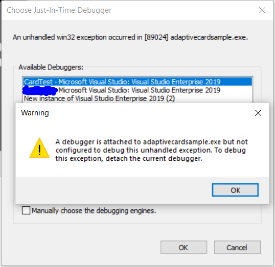 Hovering a link in an AdaptiveCard crashes app with RNfW 0.66 · Issue #9560 · microsoft/react ...