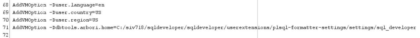 Wrong Format Of Open For Statement Using · Issue 116 · Trivadisplsql Formatter Settings 