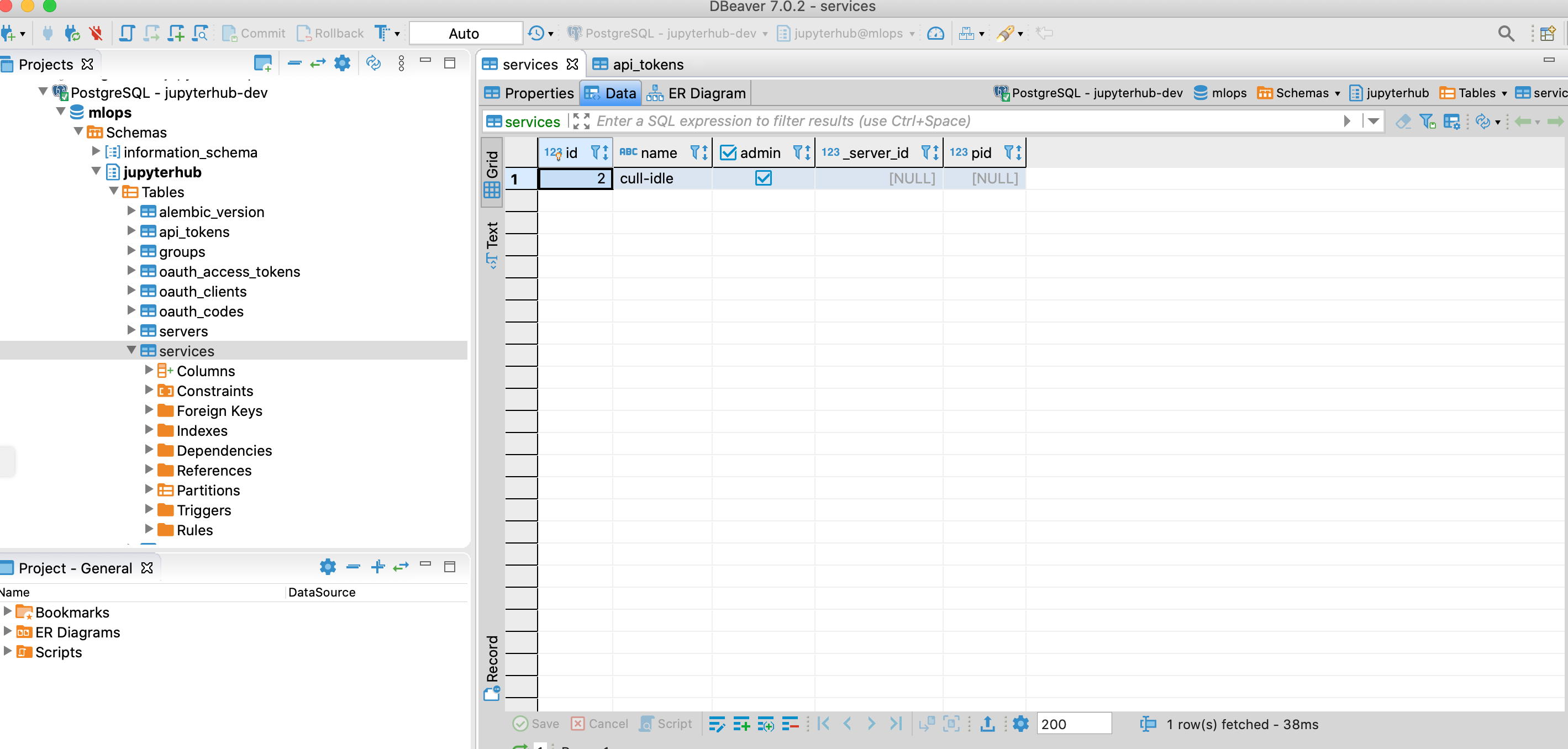 The jupyterhub culling service is deleting the “service” (record in the ...