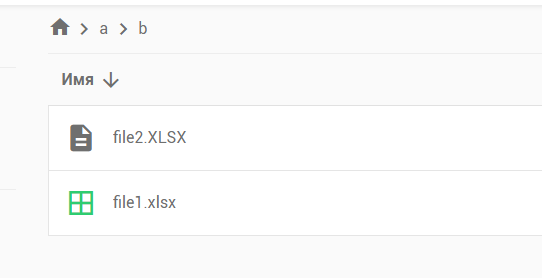 Icon File Extension Problem With Letter Case · Issue 2603 · Filebrowser Filebrowser · Github