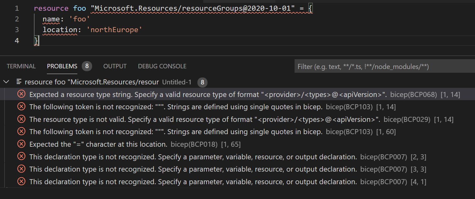 Support for Double Quotes / Speech Marks · Issue #922 · Azure/bicep ...