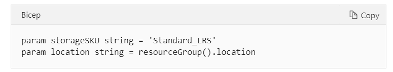 Bicep Syntax Highlighting missing on docs.microsoft.com · Issue #2662 · Azure/bicep · GitHub