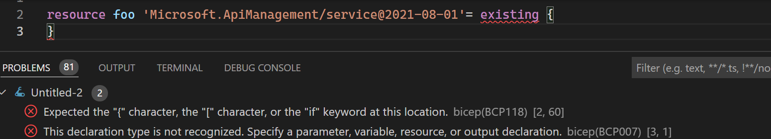 Improve error if `existing` goes in the wrong place · Issue #5977 ...