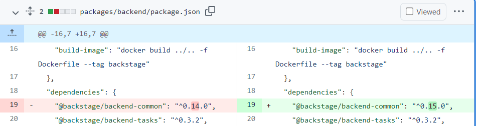 Backstage Upgrade Helper diff doesn't match `backstage-cli versions:bump` · Issue #13443 ...