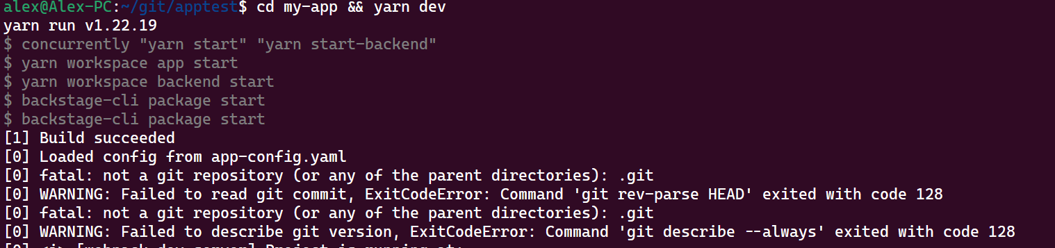 🚀 Feature Improve First Run Experience After Running Npx Backstagecreate App` · Issue 15415 3487