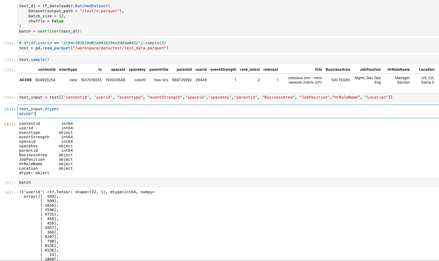 [BUG] model.predict() method for MLP/DLRM/DCN models throw exception · Issue #328 · NVIDIA ...
