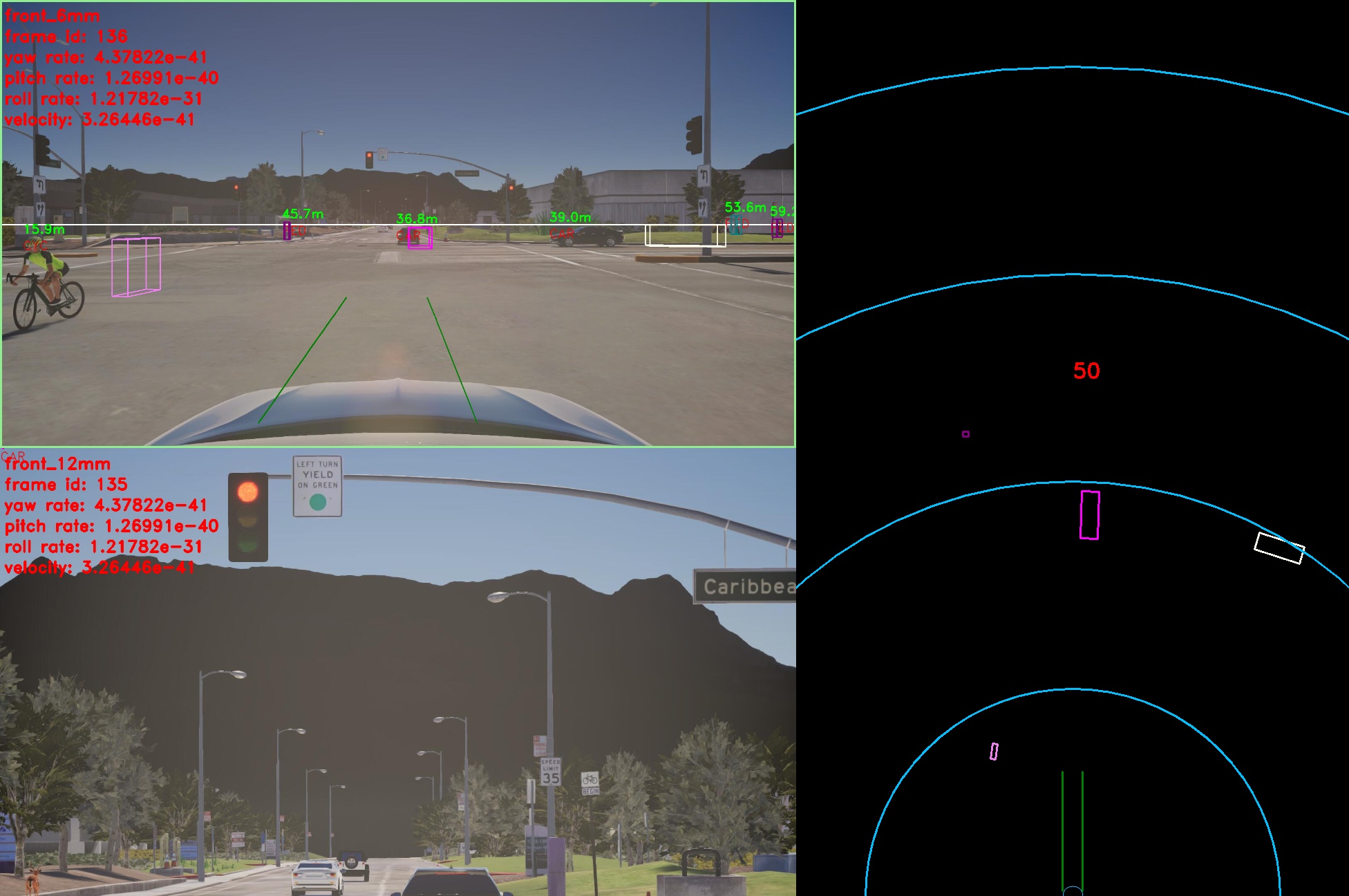 3d bounding boxes from perception module output are not consistent with real obstacles · Issue ...