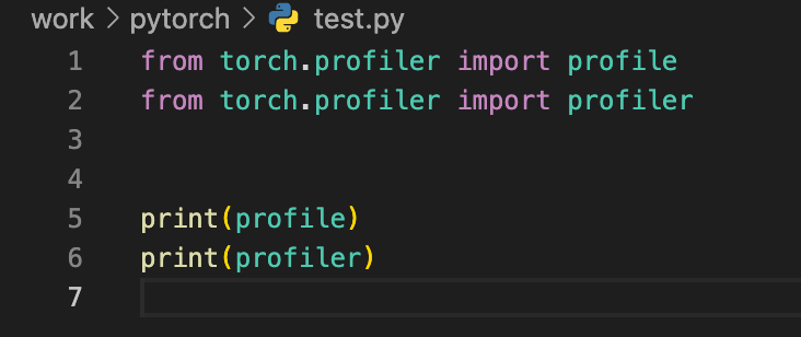 Fix import in torch.profile to satisfy py.typed conventions and allow type checking by Pylance ...