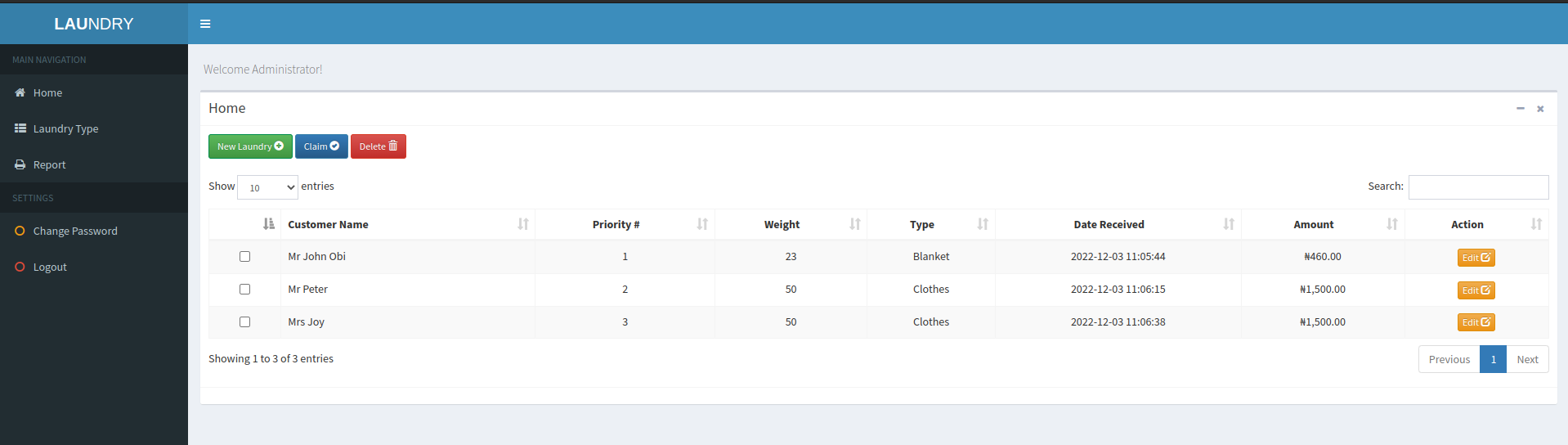GitHub - OfficialOzioma/Laundry_management-_system: This is PHP ...