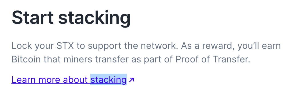 Improve various copy details for Stacking · Issue #651 · leather-io/desktop · GitHub