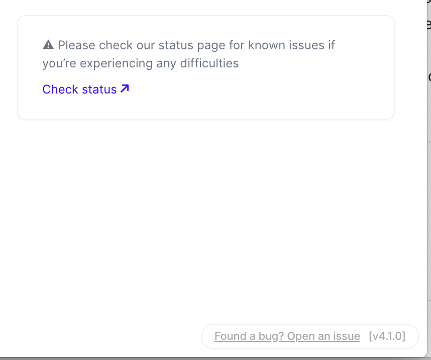 Combine status and help indicators with new FAQ link · Issue #676 ...