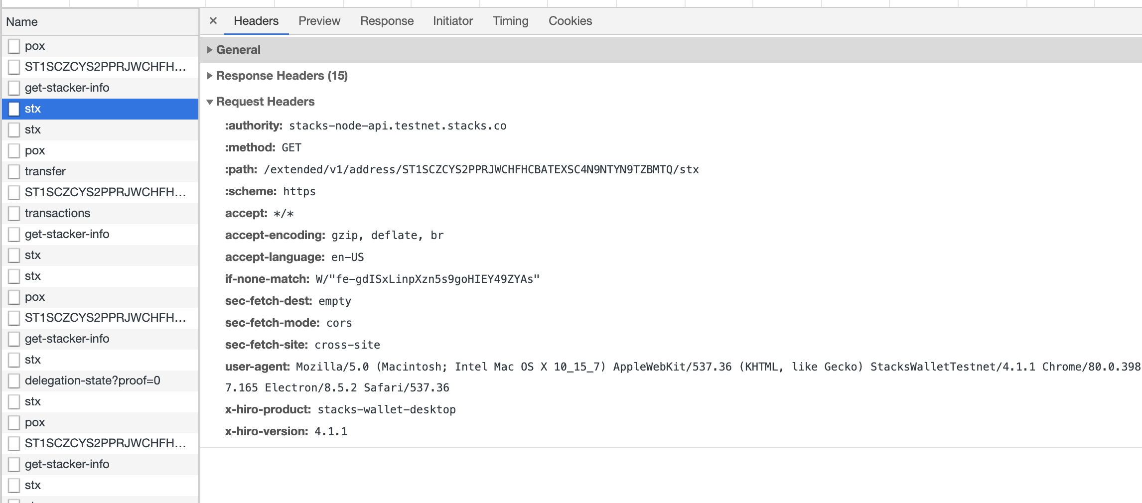 Add custom Stacks Blockchain API headers · Issue #700 · leather-io/desktop · GitHub
