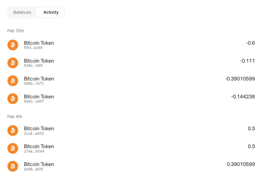 [bitcoin] Refactor tx list to include bitcoin txs · Issue #2673 · leather-io/extension · GitHub
