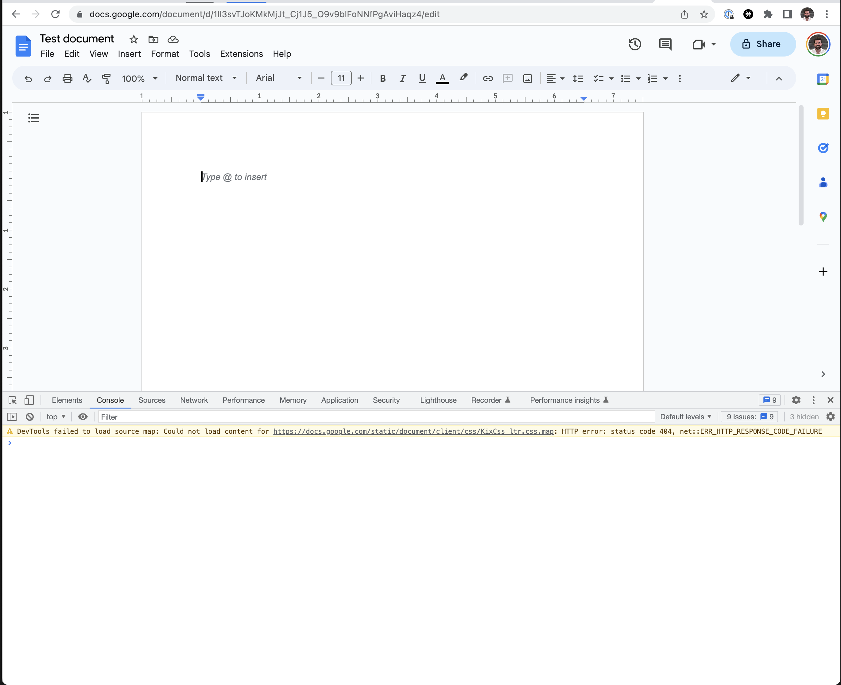 Google Docs throws error when web wallet extension enabled · Issue #3502 · leather-io/extension ...