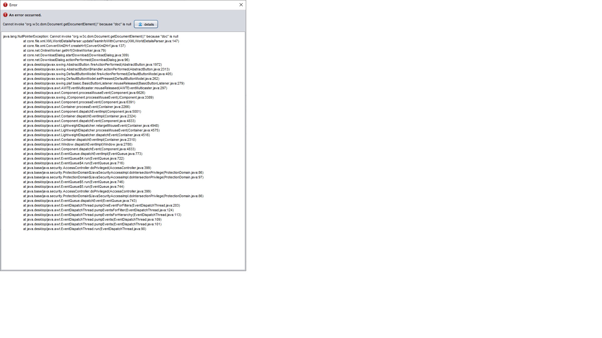 [BUG] · Issue #1746 · ho-dev/HattrickOrganizer · GitHub