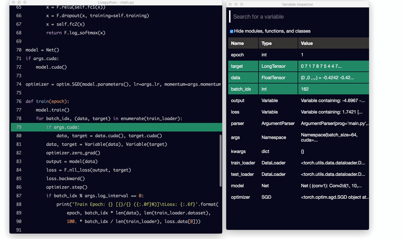 Create a standalone python execution viewer like livepython · Issue #52913 · pytorch/pytorch ...