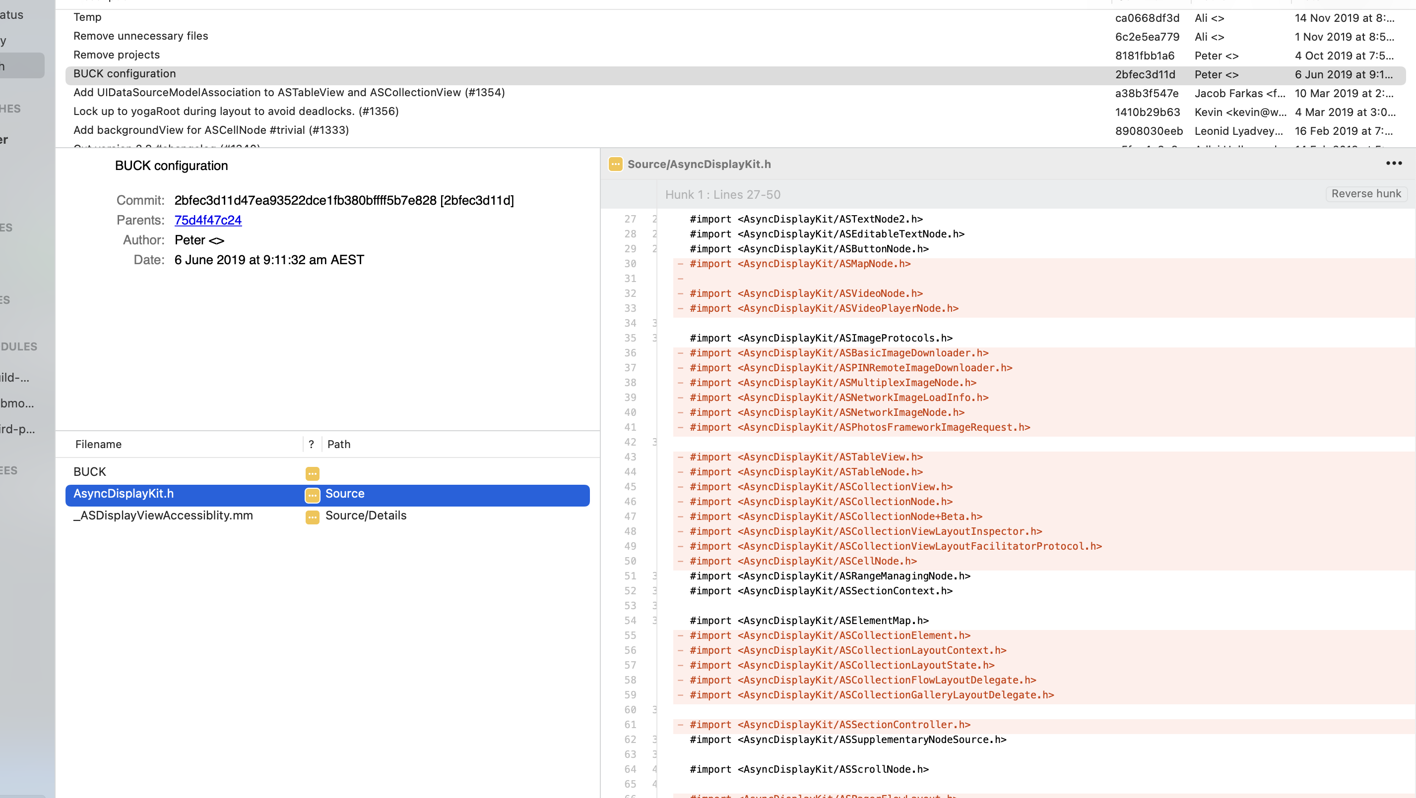 clarification on why the texture / yoga ascollectionview and other classes were removed. · Issue ...