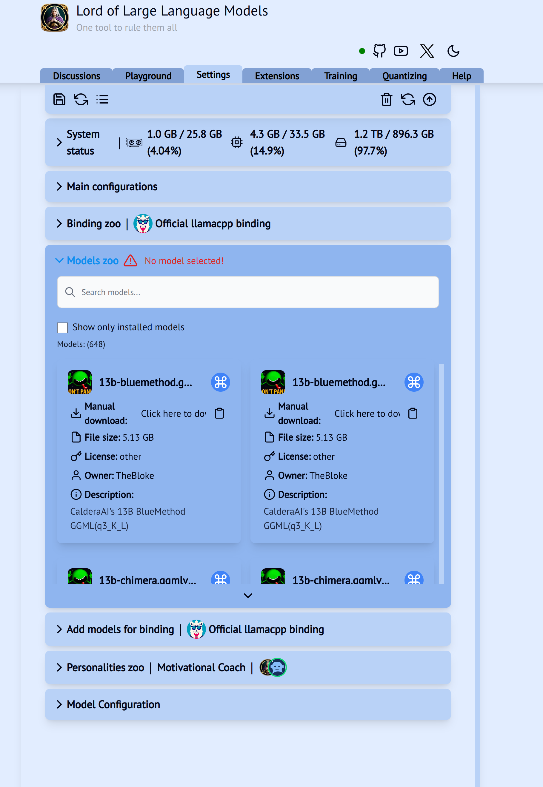 enhancement - filter models - on llama2 base and or provide a top 10 ...
