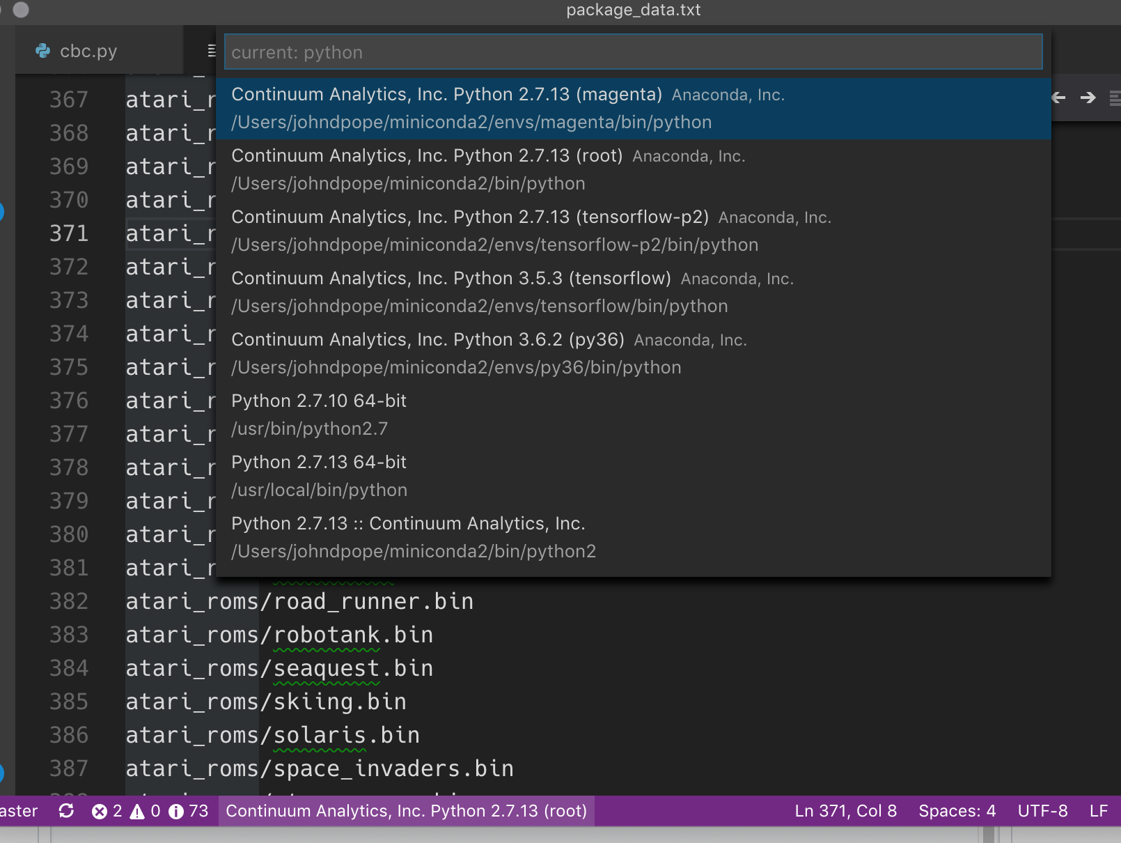 Repl Multiarray X86 64 Linux Gnu So Undefined Symbol Pyexc Systemerror · Issue 36