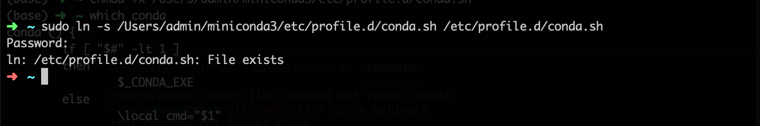 critical - miniconda - osx / zsh / visual studio code = instructions 4. ...