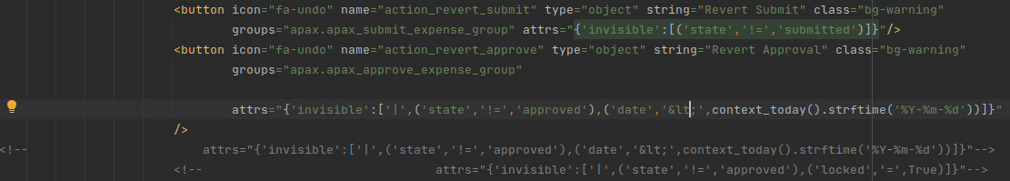 Bug Use Contexttoday In Invisible Attrs Result In Malformed Node Or String · Issue 86132