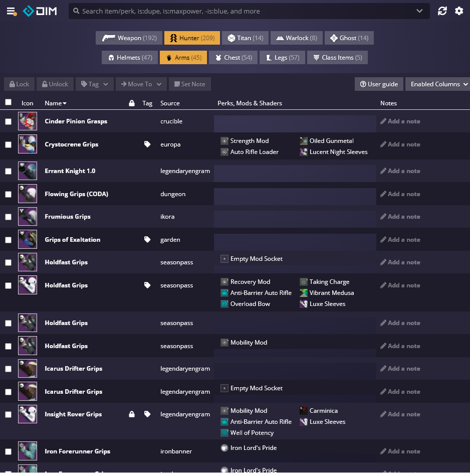 organizer cell height issues · Issue #7081 · DestinyItemManager/DIM · GitHub
