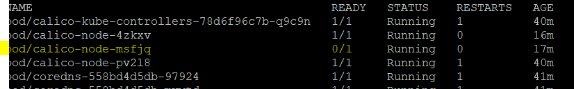 using calico network-- pods scheduled on different node cannot communicate with each other on ...