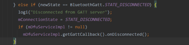 Unable To Write Op Code 3 Error 133 And Dfu Library Is Stuck In The Disconnecting Status