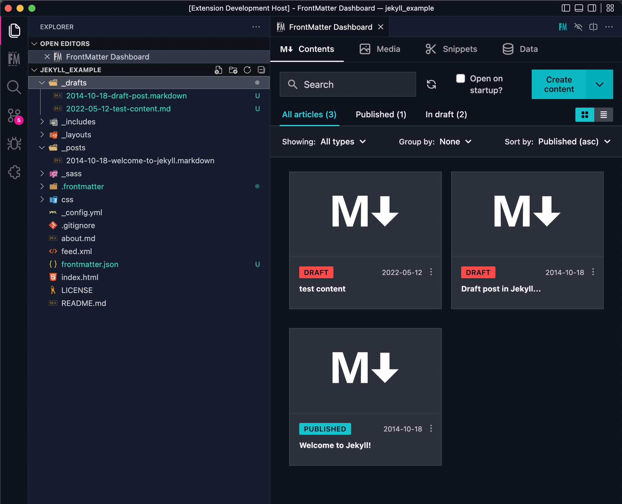Enhancement: Automatically mark post in a folder as drafts · Issue #333 · estruyf/vscode-front ...