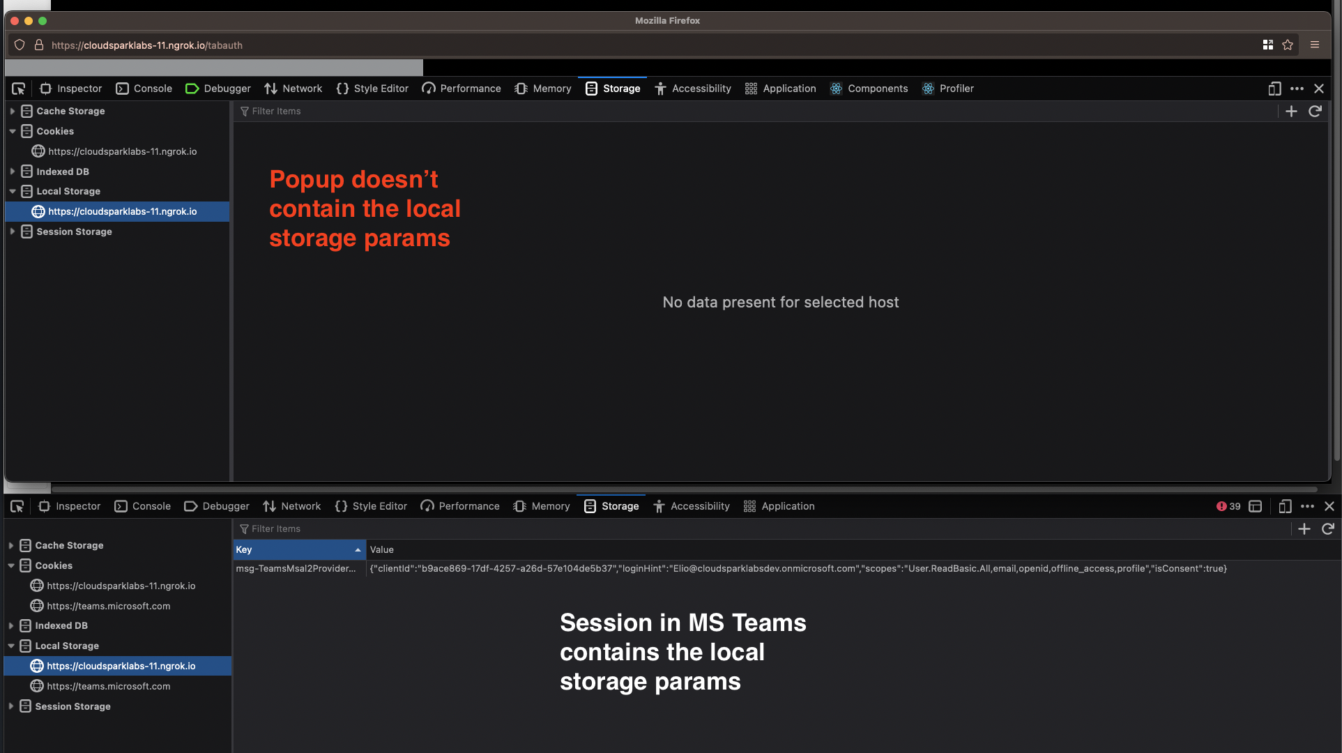[BUG] TeamsMsal2Provider its handleAuth method not working in Firefox · Issue #1866 ...
