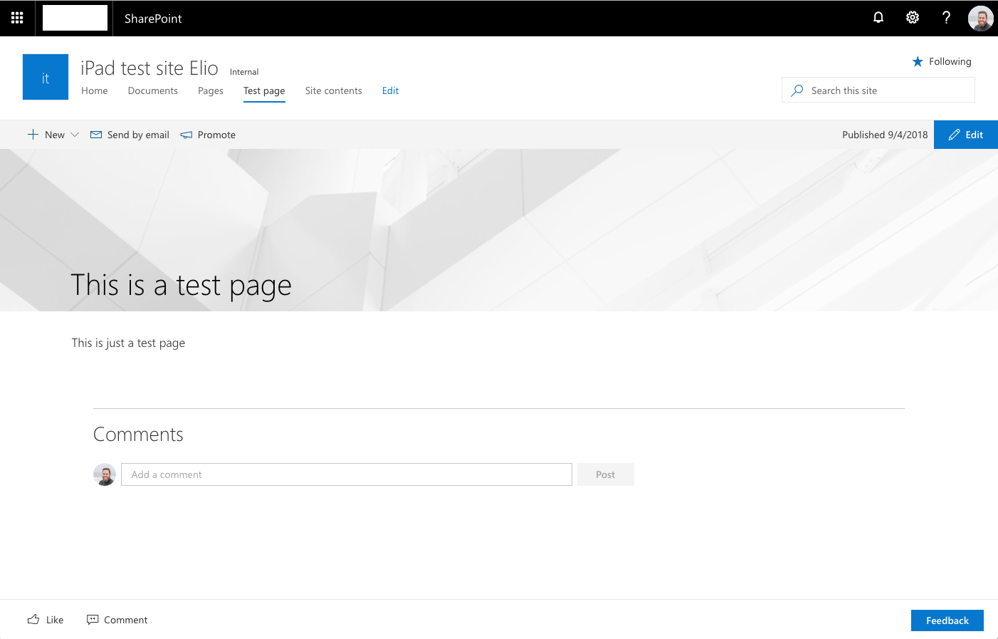 Modern pages: page content not shown on iPad · Issue #2463 · SharePoint/sp-dev-docs · GitHub