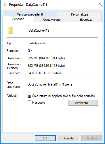 [UE4] Generation of huge infinite number of File in DerivedDataCache ...