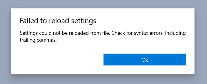 Reload fails if profiles.json saved as UTF-8-BOM · Issue #1201 · microsoft/terminal · GitHub