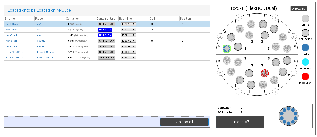 New sample changers: Flex HCD-Dual, HCD Unipuck, HCD-Dual plate and HCD-SC3 · Issue #294 · ispyb ...